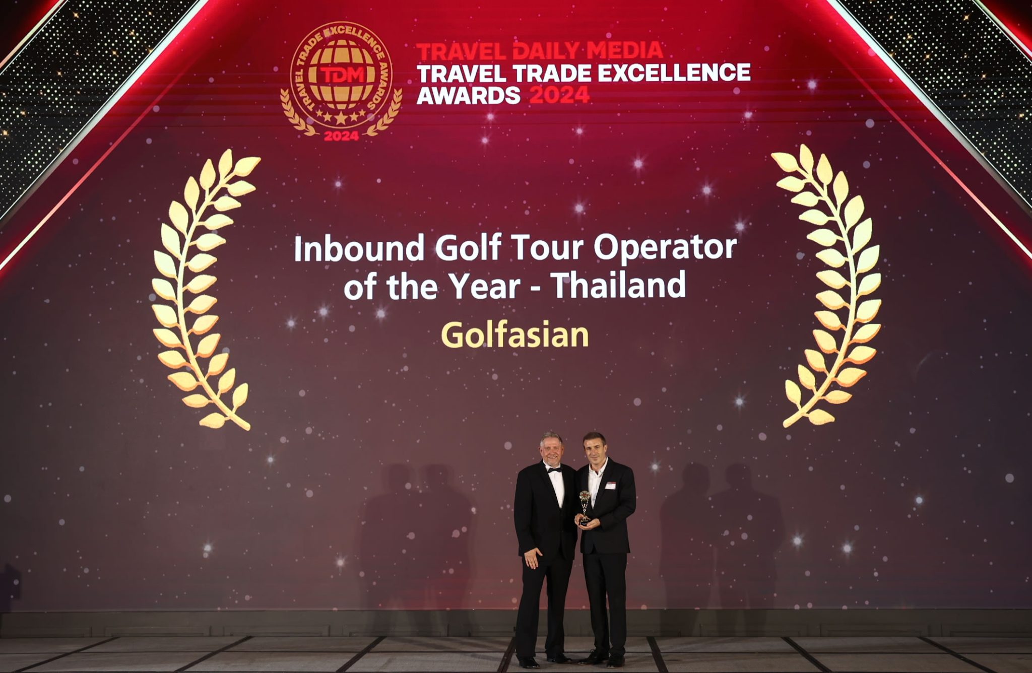 Golfasian Wins Inbound Golf Tour Operator of the Year at the TDM Travel ...